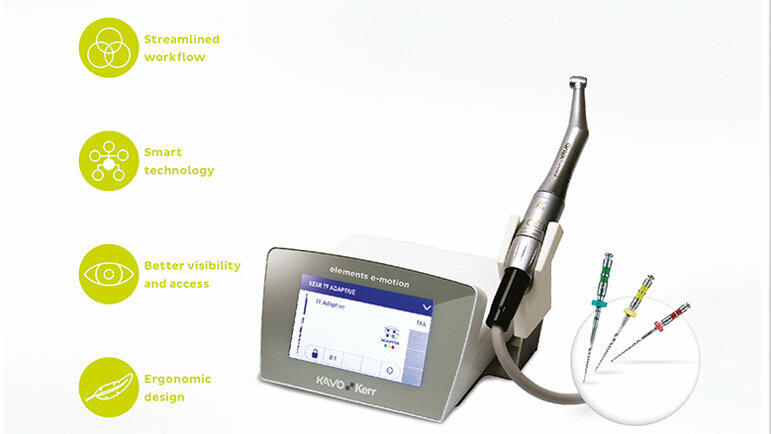 Dental News - KaVo Kerr presents new elements e-motion system