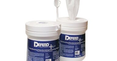 DEFEND + PLUS disinfecting/deodorizing/cleaning wipes