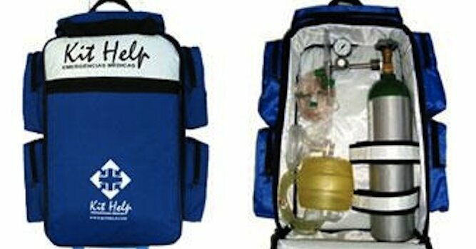 O primeiro kit de emergências médicas com oxigênio no Brasil