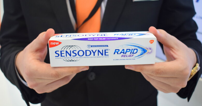 GSK introduces sensitivity-relieving toothpaste with improved formula