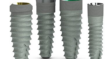 Tapered implants