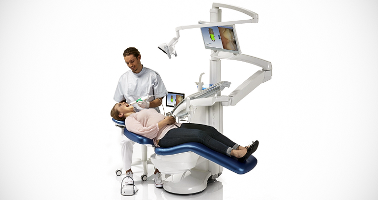Intra-oral scanning with 3M True Definition Scanner, realisation with CARES